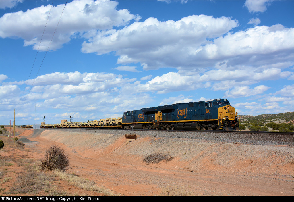 CSX 3297 3295 DODX Loads